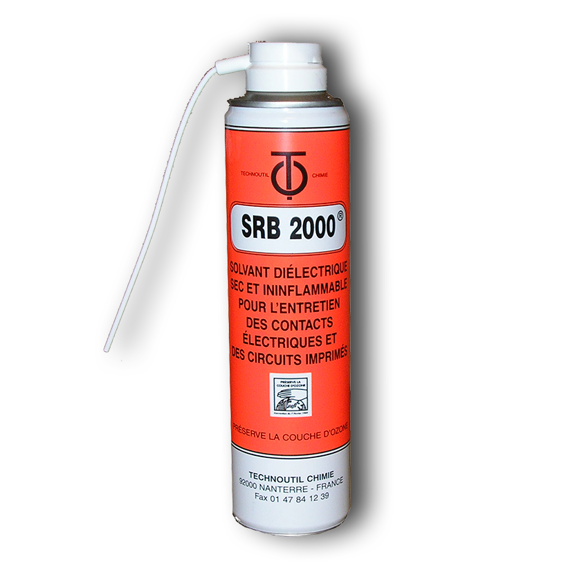 Technoutil | SRB 2000 | Nettoyant polyvalent « sec » ininflammable utilisable sous tension